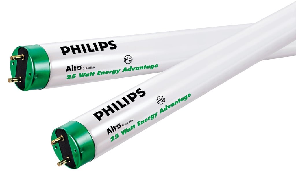 These linear fluorescents last twice as long as linear LEDs